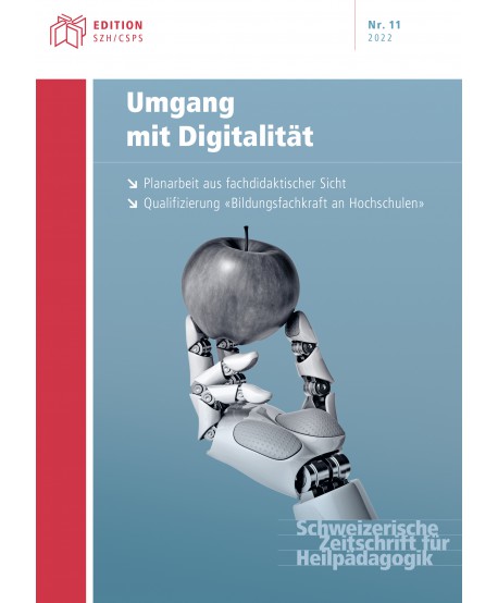 Schweizerische Zeitschrift für Heilpädagogik, Jg. 28, 11 / 2022
